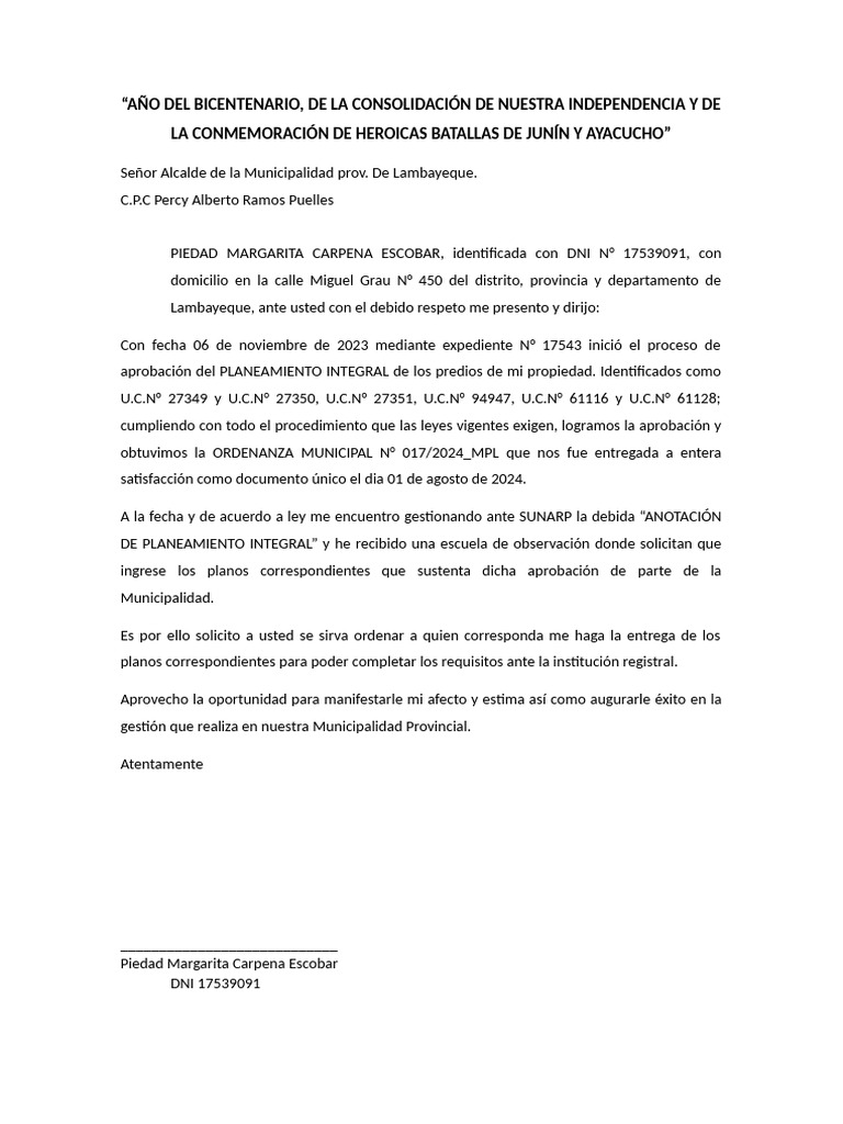 Documento Piedad Carpena Escobar | PDF