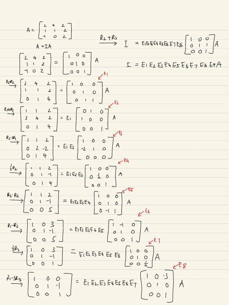 5.invertible Matrix | PDF