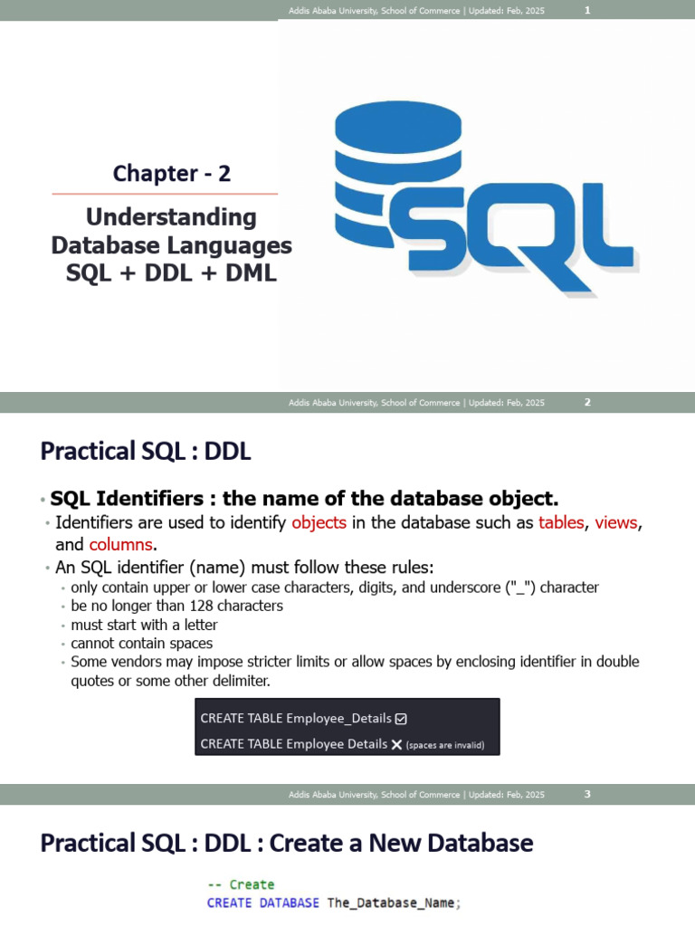Chapter 2 Practical SQL | PDF | Sql | Databases