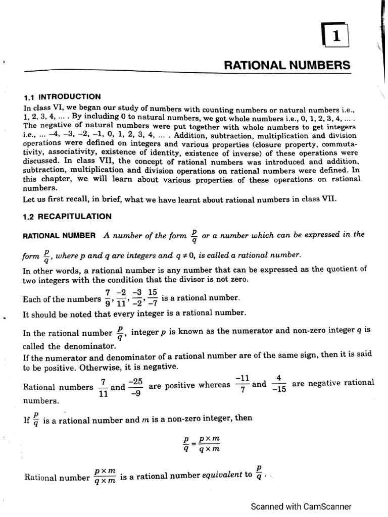 RD Sharma Class 8 | PDF
