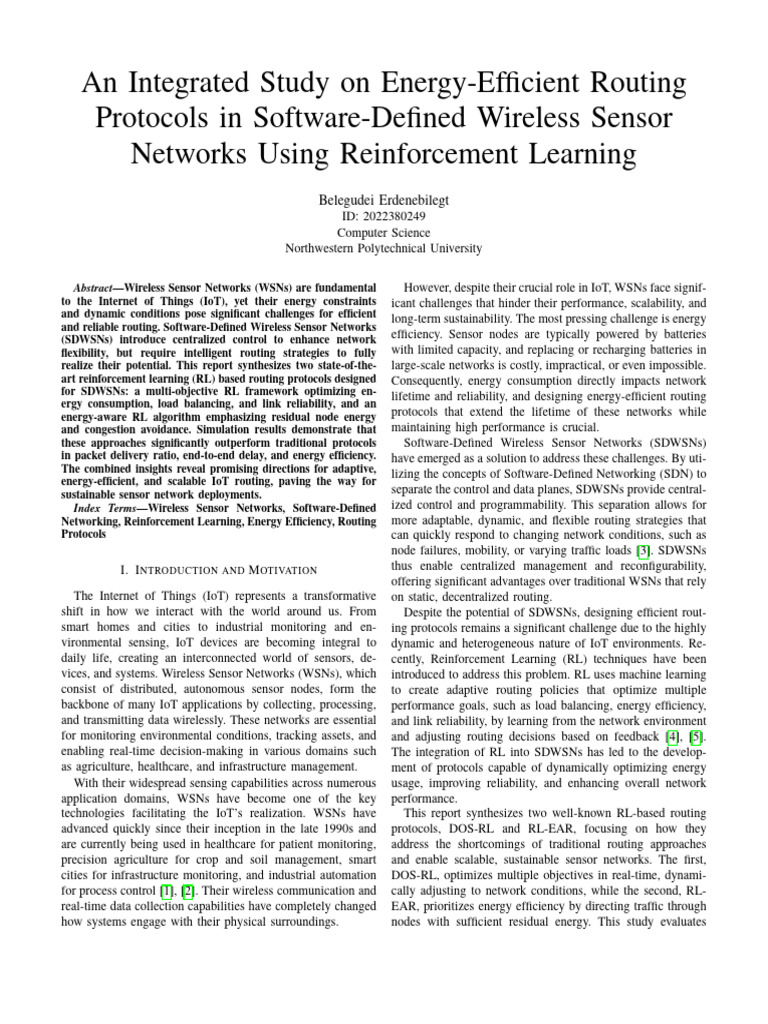 A Sample Article Using IEEEtran Cls For IEEE Journals and Transactions | PDF | Routing ...