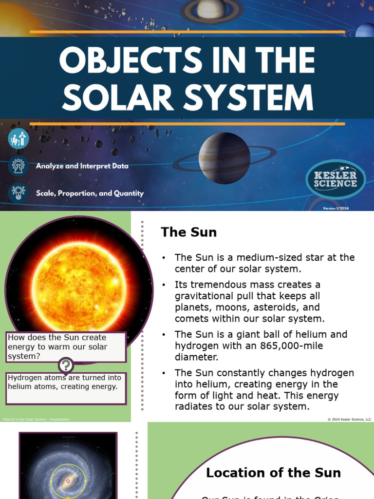 KeslerScience ObjectsSolarSystem | PDF | Solar System | Planets