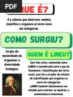 Lineu e a Classificação das Espécies | PDF | Taxonomia (Biologia ...