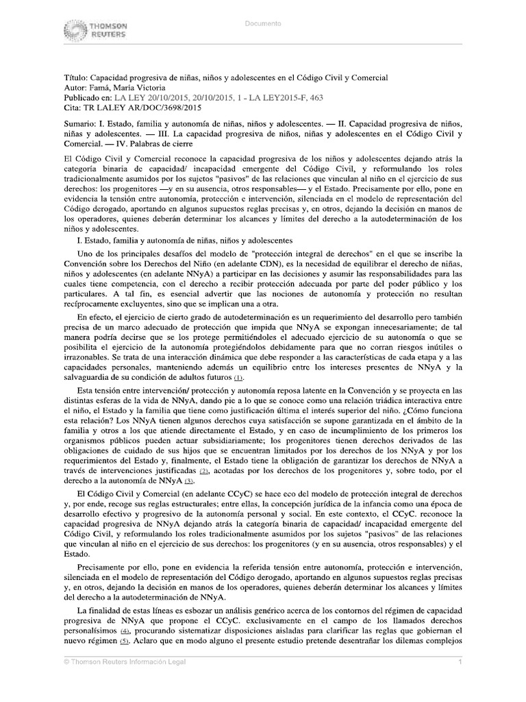 Capacidad Progresiva | PDF