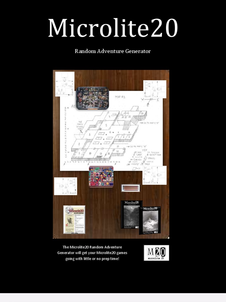 Micro Lite 20 Random Adventure Generator | PDF | Copyright | Derivative ...