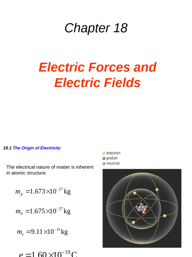 Electric Forces and Fields Explained | PDF | Electric Field | Electric ...