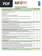 Environmental and Social Screening Checklist | PDF | Resource | Population Transfer