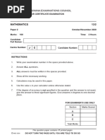 Form 2 Re Paper 2 | PDF | Faith