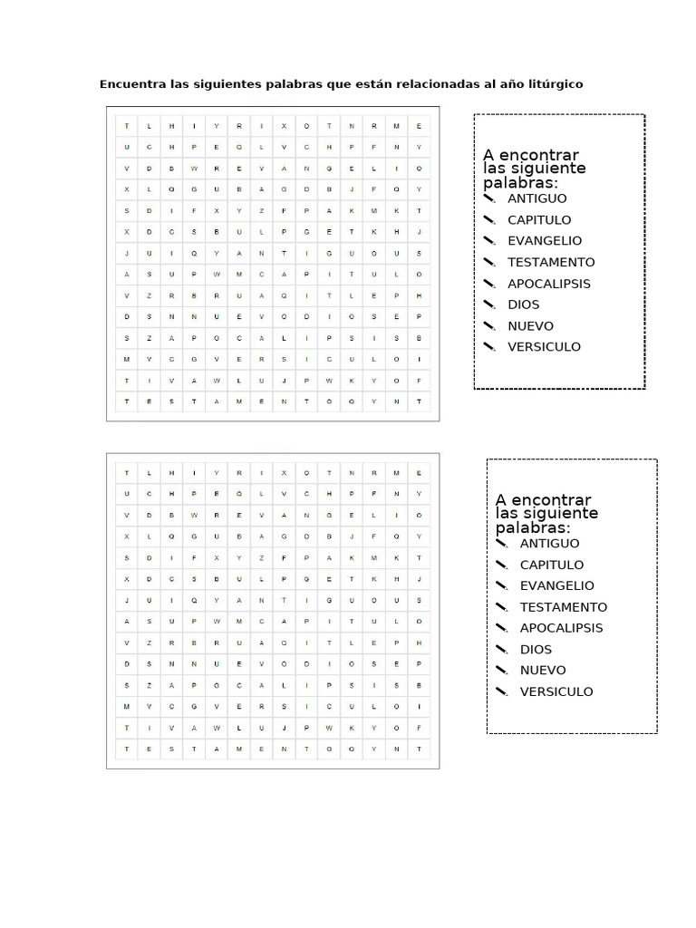 Sopaletras Tercero Sesion 2 | PDF