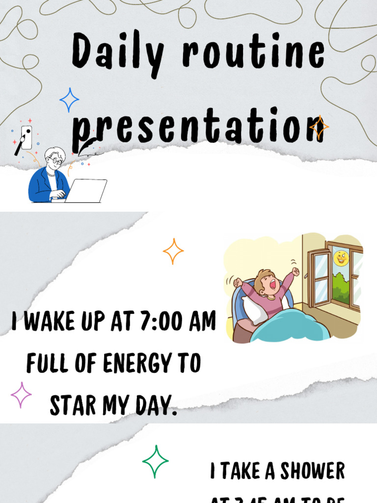 Presentación de Rutina Diaria | PDF