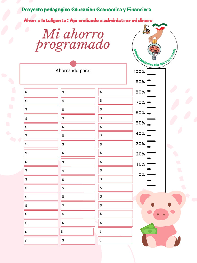 Formato Ahorro Programado | PDF