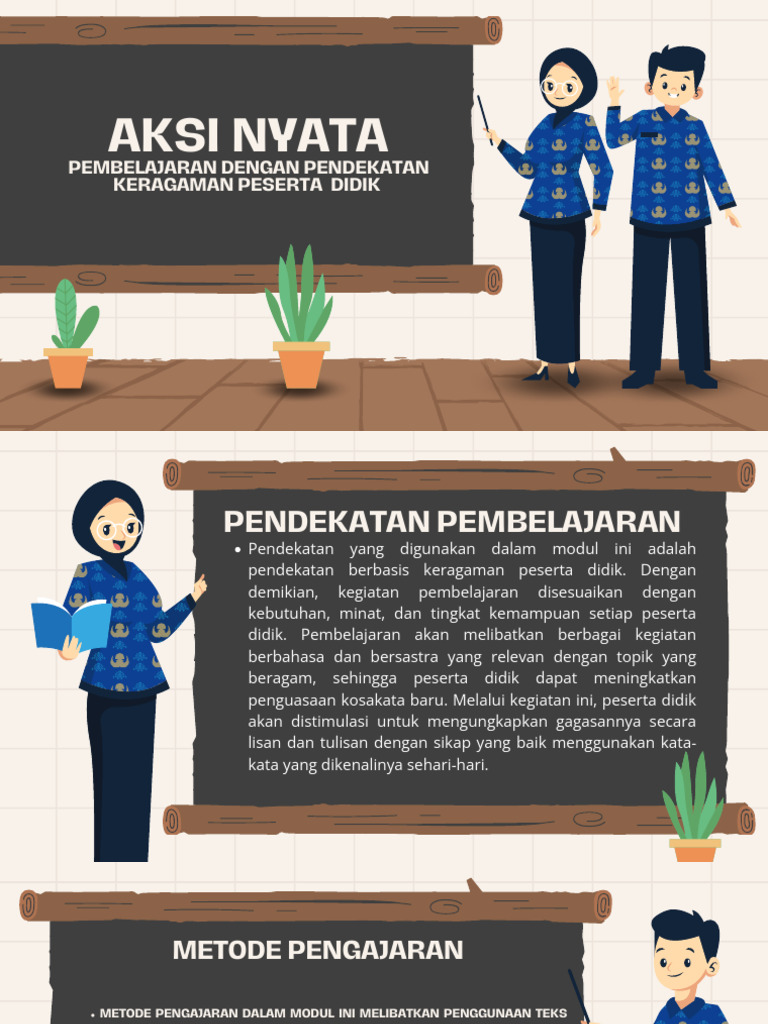 Jurnal Pembelajaran Dengan Pendekatan Keragaman Peserta Didik - Compressed | PDF