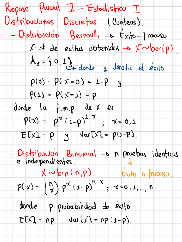 Repaso 2do Parcial - E1 | PDF | Teoría de la medida | Matemáticas discretas