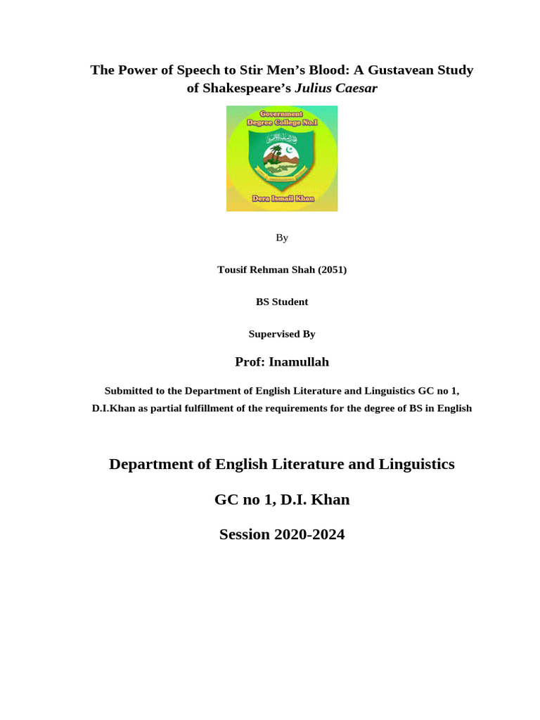 Tosif | PDF | Mark Antony | Julius Caesar