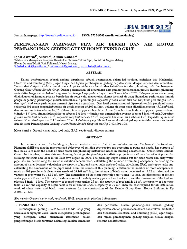 Vol 2+no 3+287-291+Iqbal+Askarin | PDF