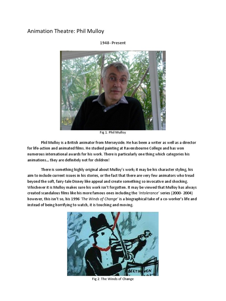 Animator Profile: Phil Mulloy | PDF | Sex
