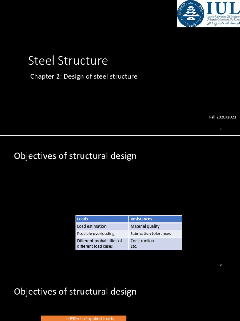 Steel Structure Chapter 2 | PDF | Structural Load | Strength Of Materials