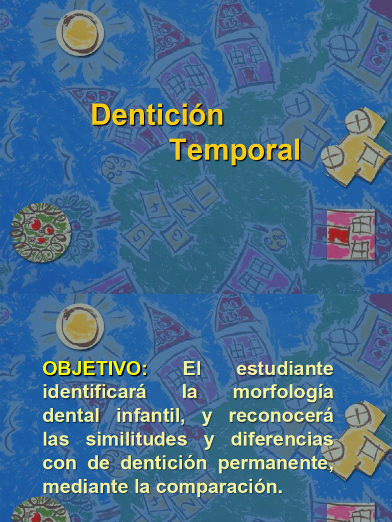 Dentición Temporal | PDF