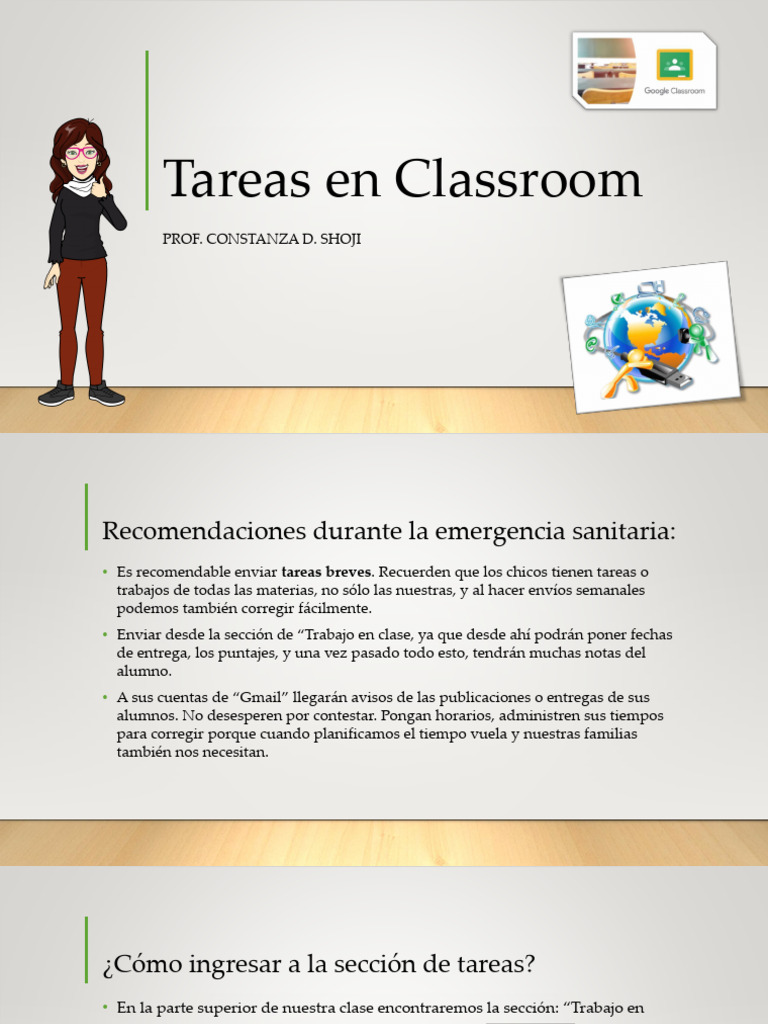 Tareas en Classroom | PDF | Cuestionario