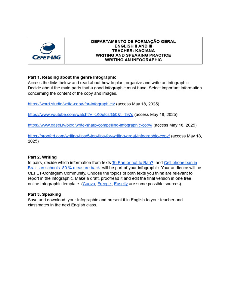 Infographic Activity | PDF
