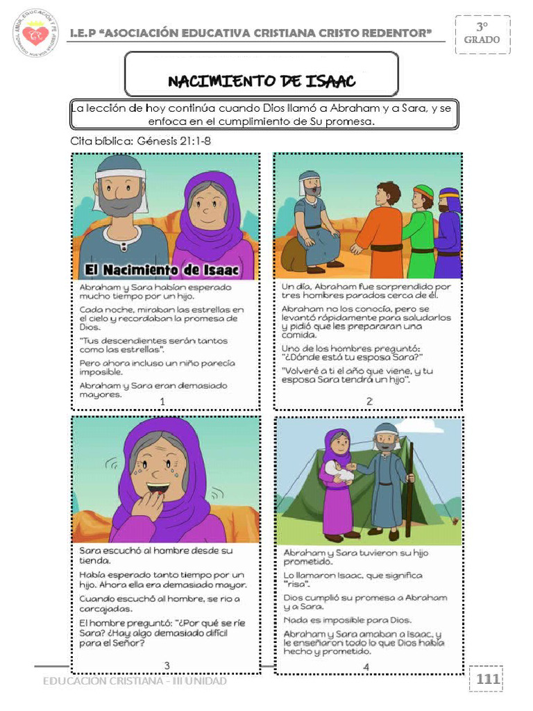 Nacimiento de Isaac | PDF