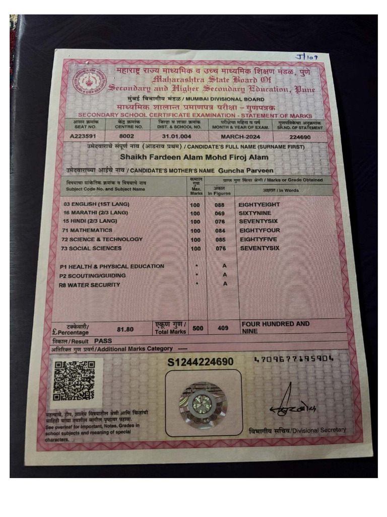 Board Certificate | PDF