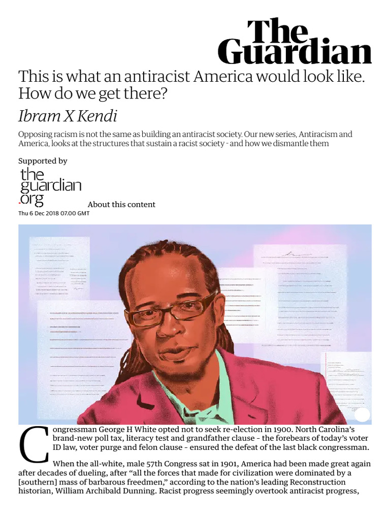 Vision for an Antiracist America | PDF | Racism | Discrimination & Race ...