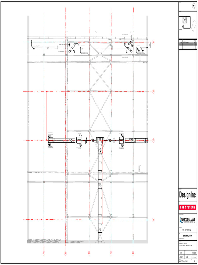 Aac074-Nh-mc-drg-02-102 (B) - Level 02 Ductwork Layout Zone 2 | PDF ...