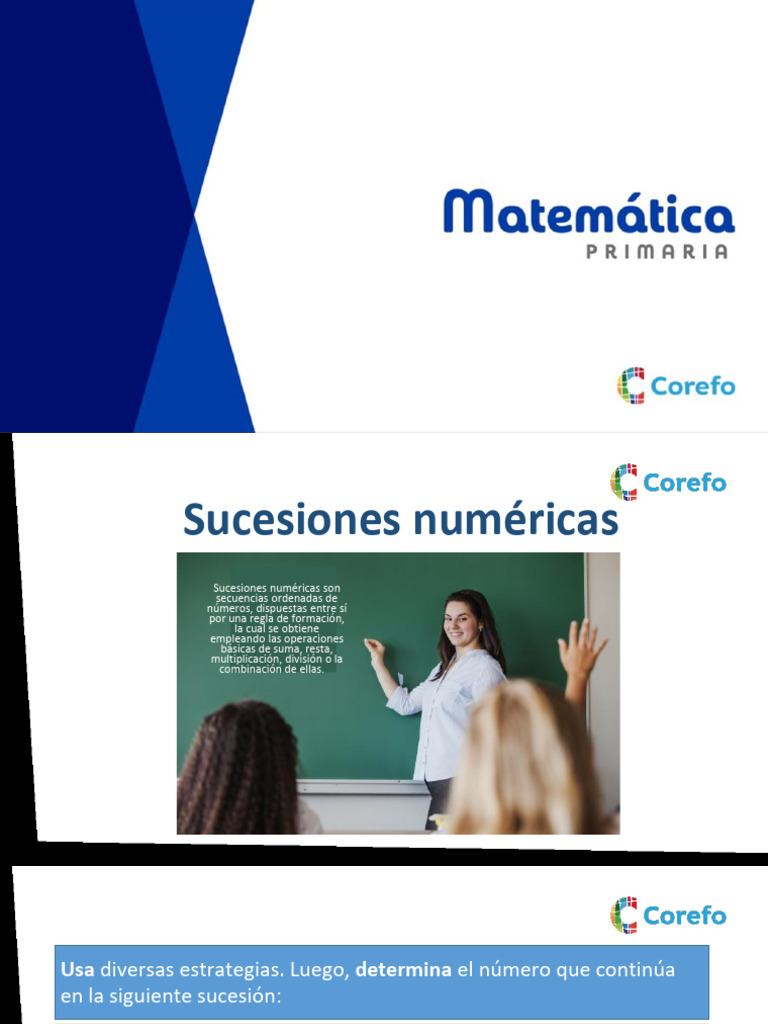 Ejercicios de Sucesiones Numéricas 5° | PDF | Aritmética