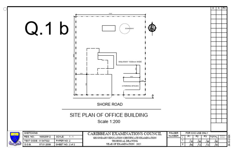 Csec TD Template 2025 Fatima College (3) - Question 1b | PDF ...