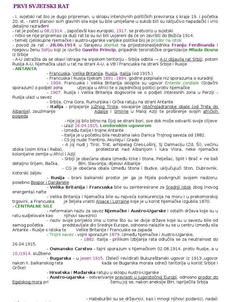 Povijest Srednje I Jugoistocne Europe U 19.St. Skripta | PDF