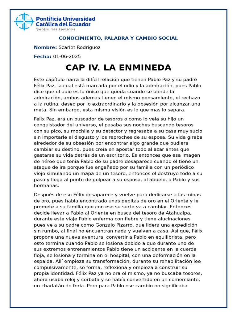 La Modernidad-Scarlet Rodriguez | PDF