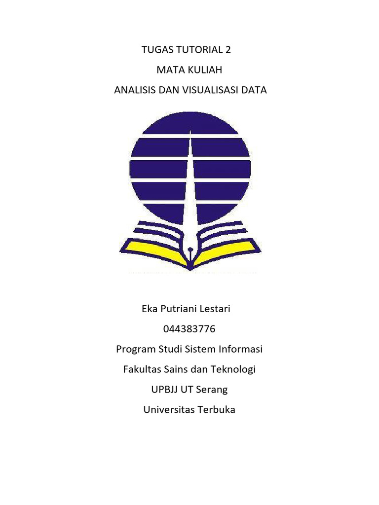 Tugas 2 Analisis Dan Visualisasi Data | PDF