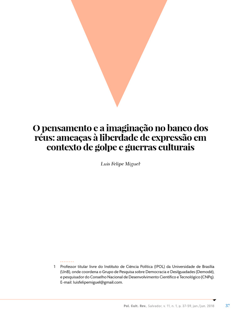 Liberdade de Expressão e Censura no Brasil | PDF | Liberdade de ...