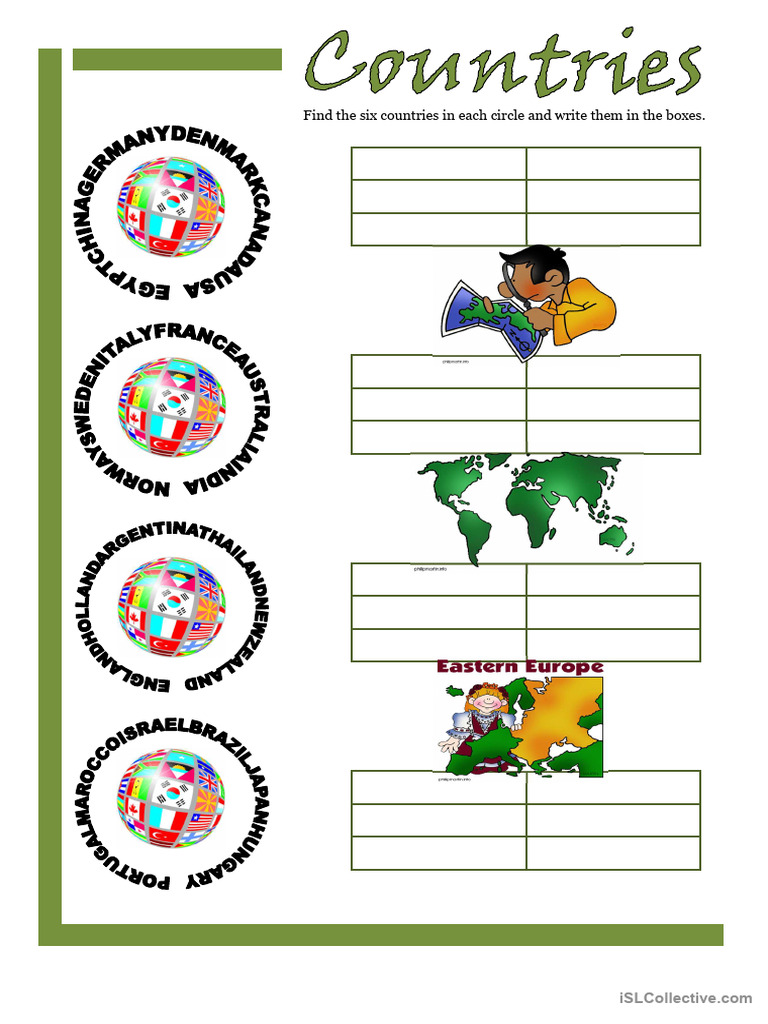 Countries (.In Circles) | PDF