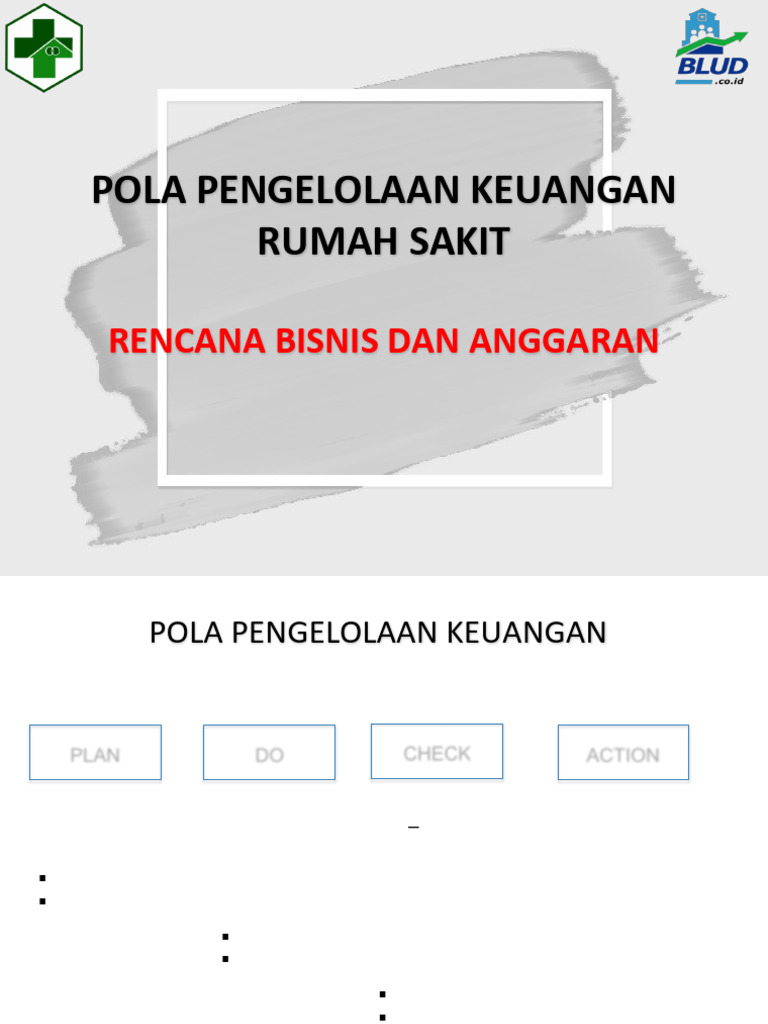 Materi RBA Dan Penatausahaan RS | PDF