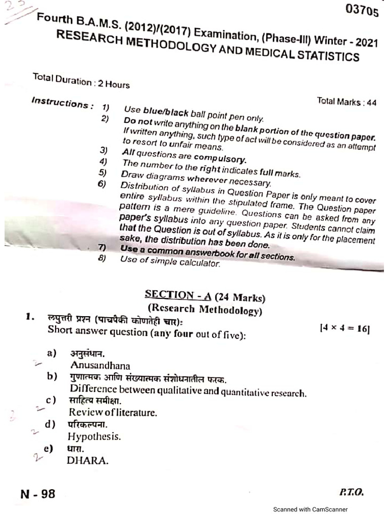 Research & Methodology by Junaid | PDF