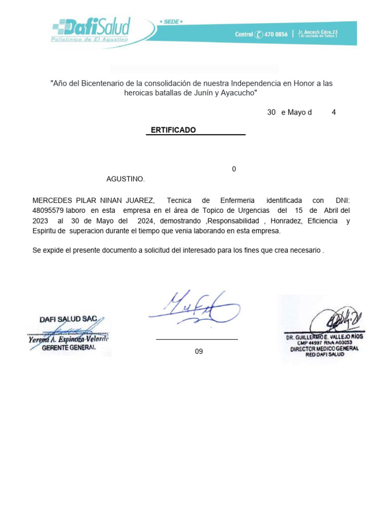 Juan Carlos Dafi 1 | PDF