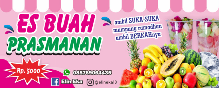 Banner Es Buah Prasmanan | PDF