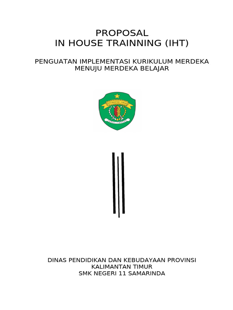 Proposal IHT Penguatan IKM 2024 | PDF