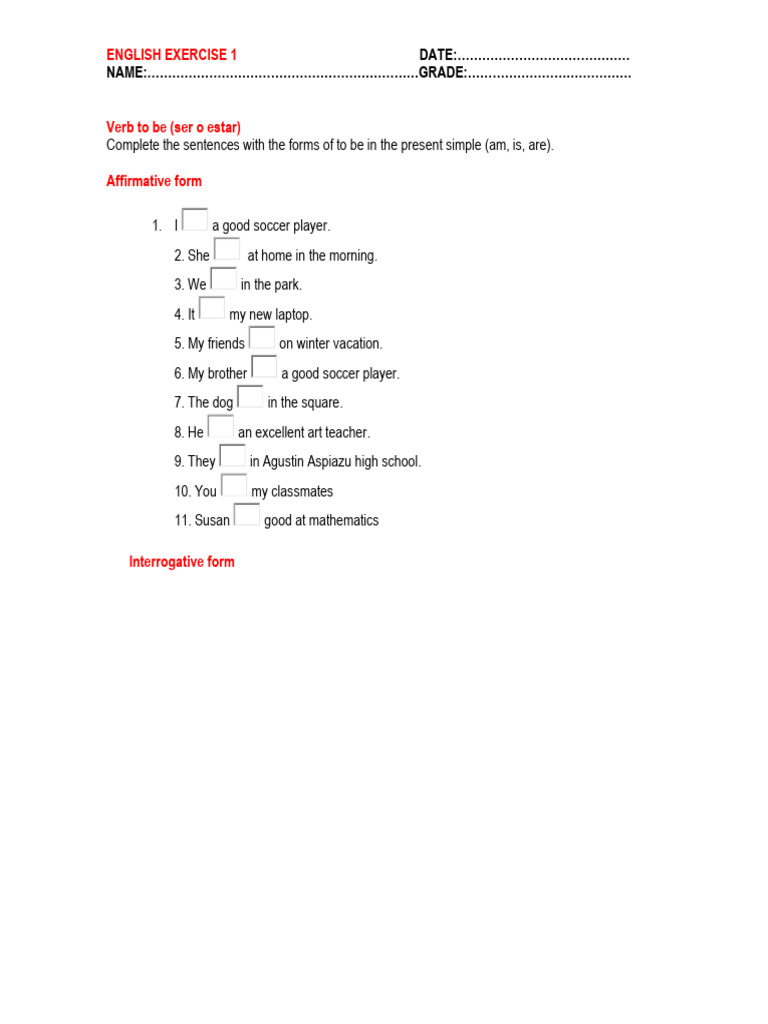 1ro Exercises 1 | PDF