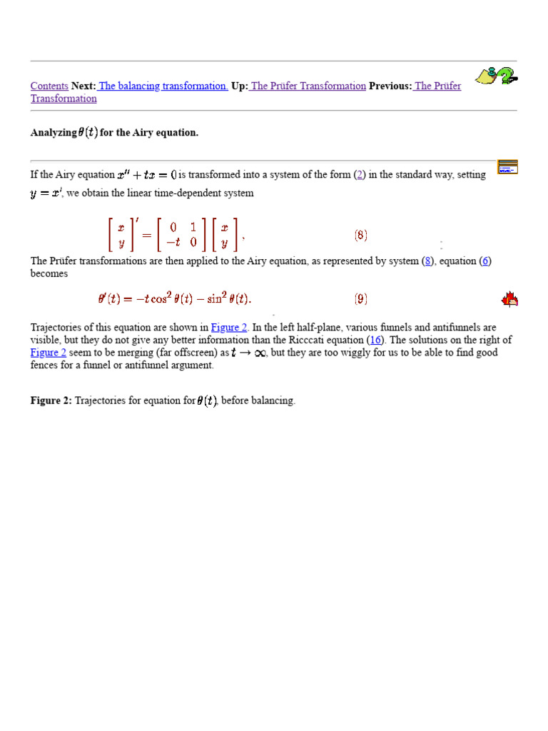 04 Analyzing Theta (T) For The Airy Equation | PDF