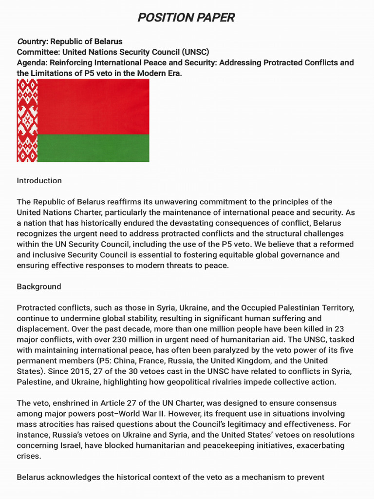 Position Paper | PDF