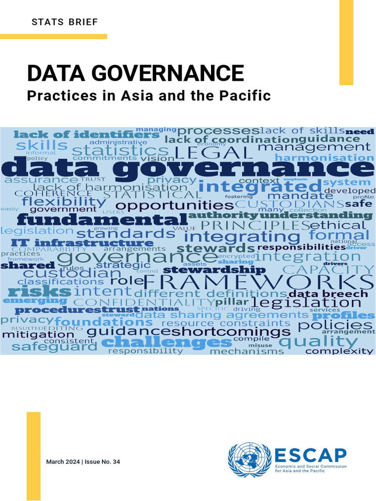 ESCAP 2024 PB Data Governance | PDF | Governance | Policy
