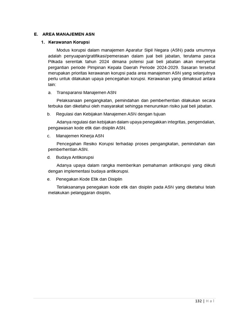 Pedoman MCSP Tahun 2025-Area ASN | PDF