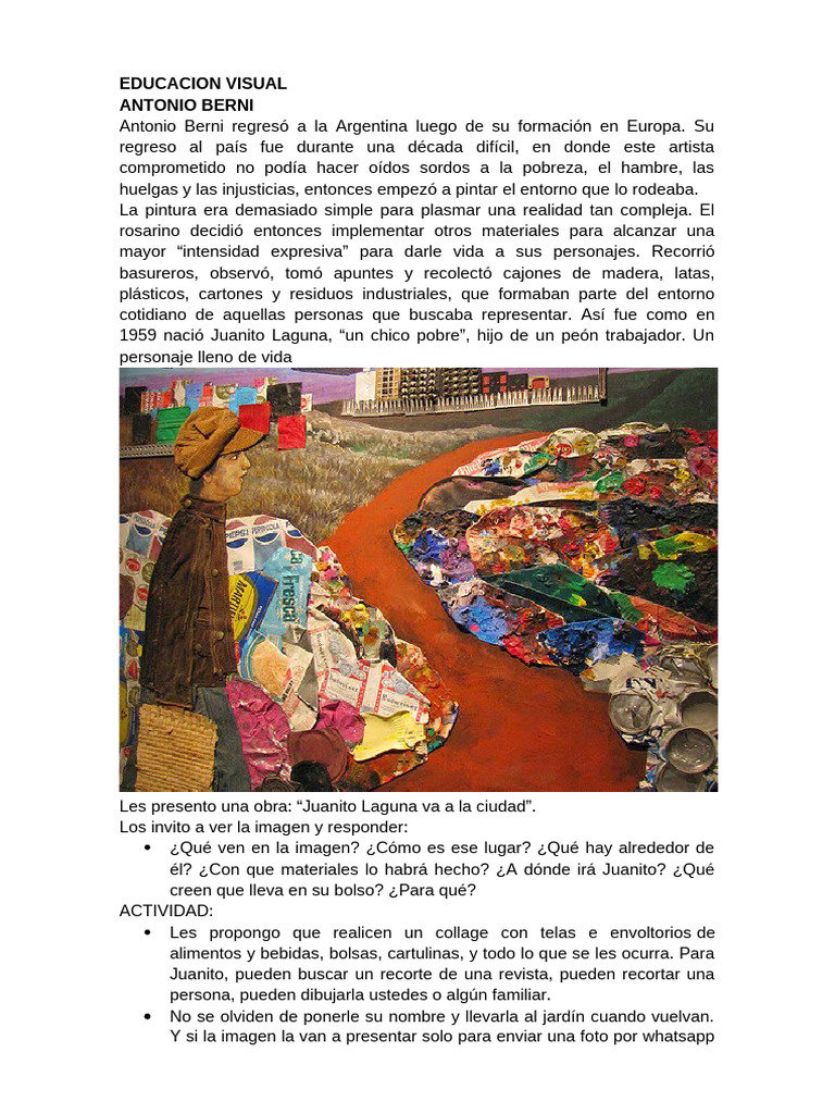 Ed Visual Berni Collage 2 | PDF