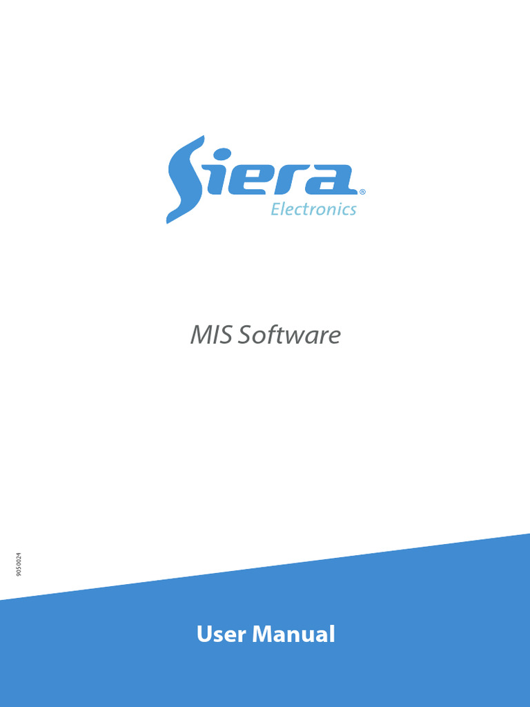 MIS Software User Manual (English Version 0821) | PDF | Icon (Computing ...