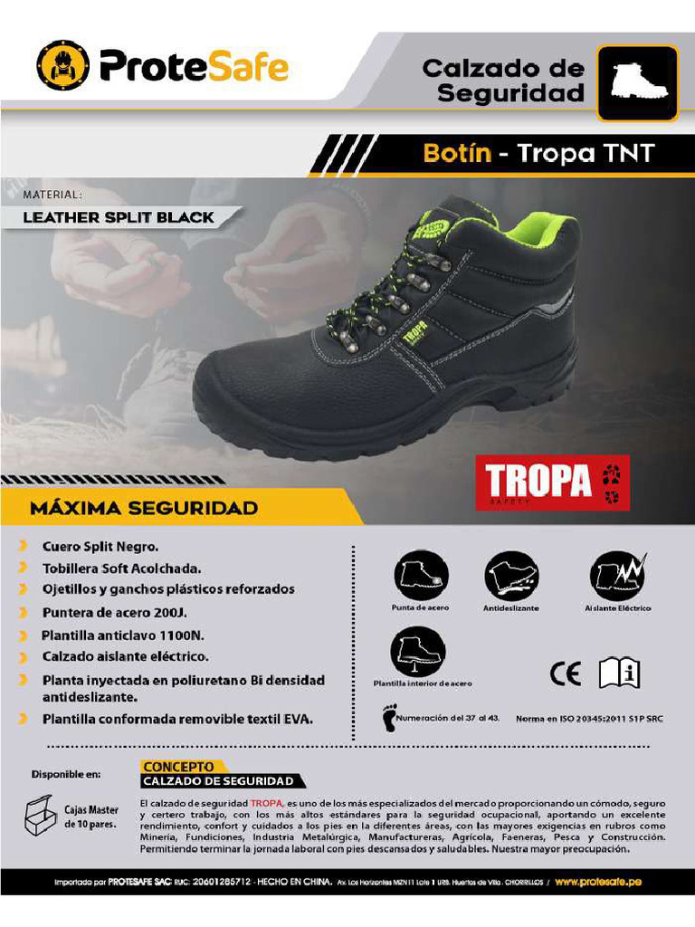 Botas Tropa | PDF