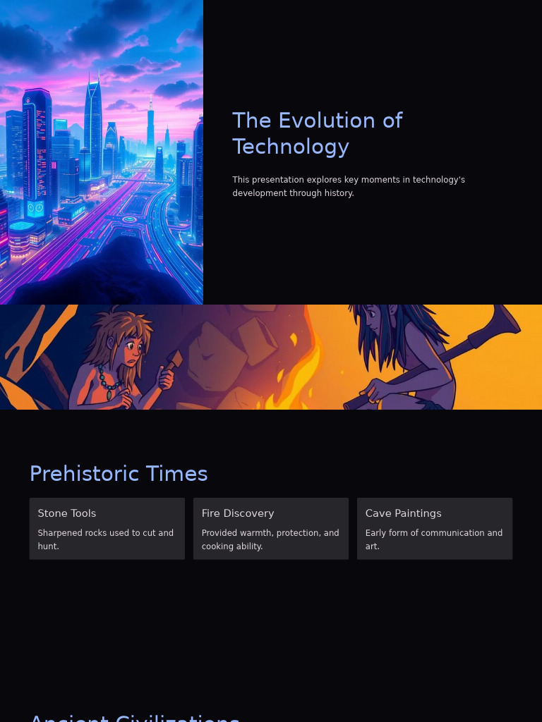 The Evolution of Technology | PDF