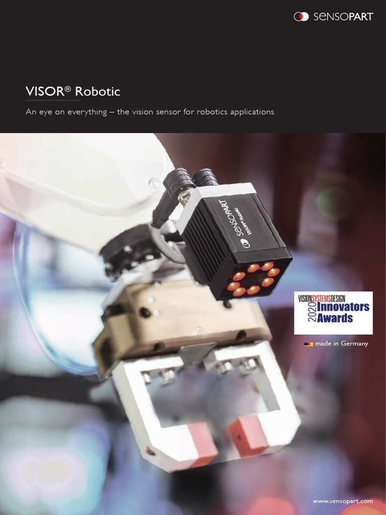 VISOR® Robotic: Advanced Vision Sensors | PDF | Robotics | Robot